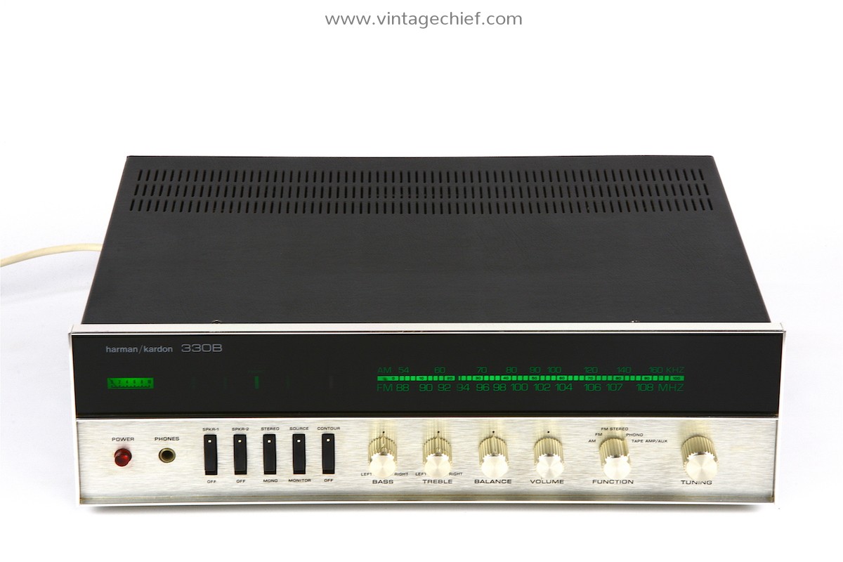 Vintage Harman Kardon 330B FM AM Stereo Receiver | Serviced | Phono ...
