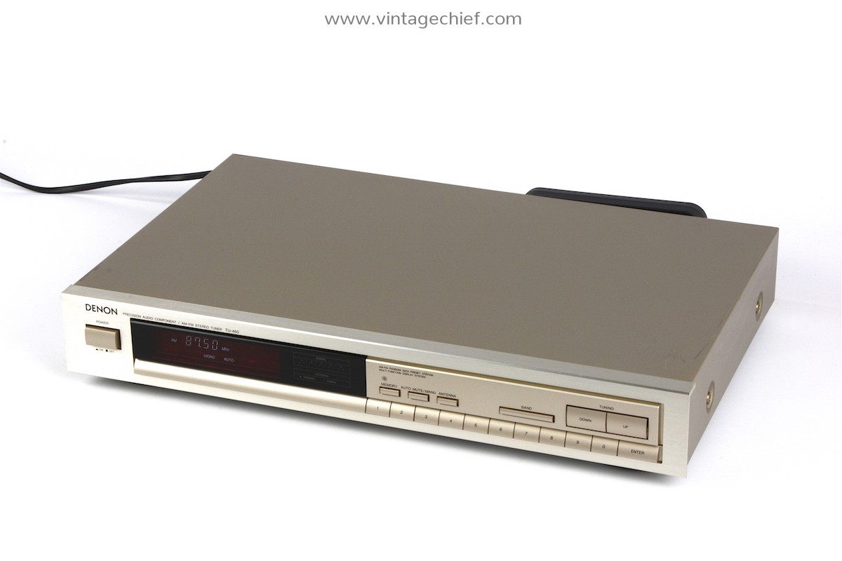 Denon TU-460 FM / AM Tuner | Champagne | Radio | Audio | HiFi