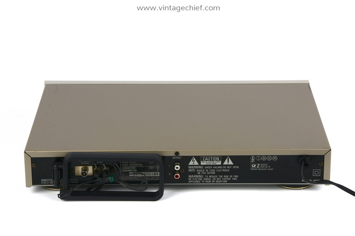 Denon TU-460 FM / AM Tuner | Champagne | Radio | Audio | HiFi