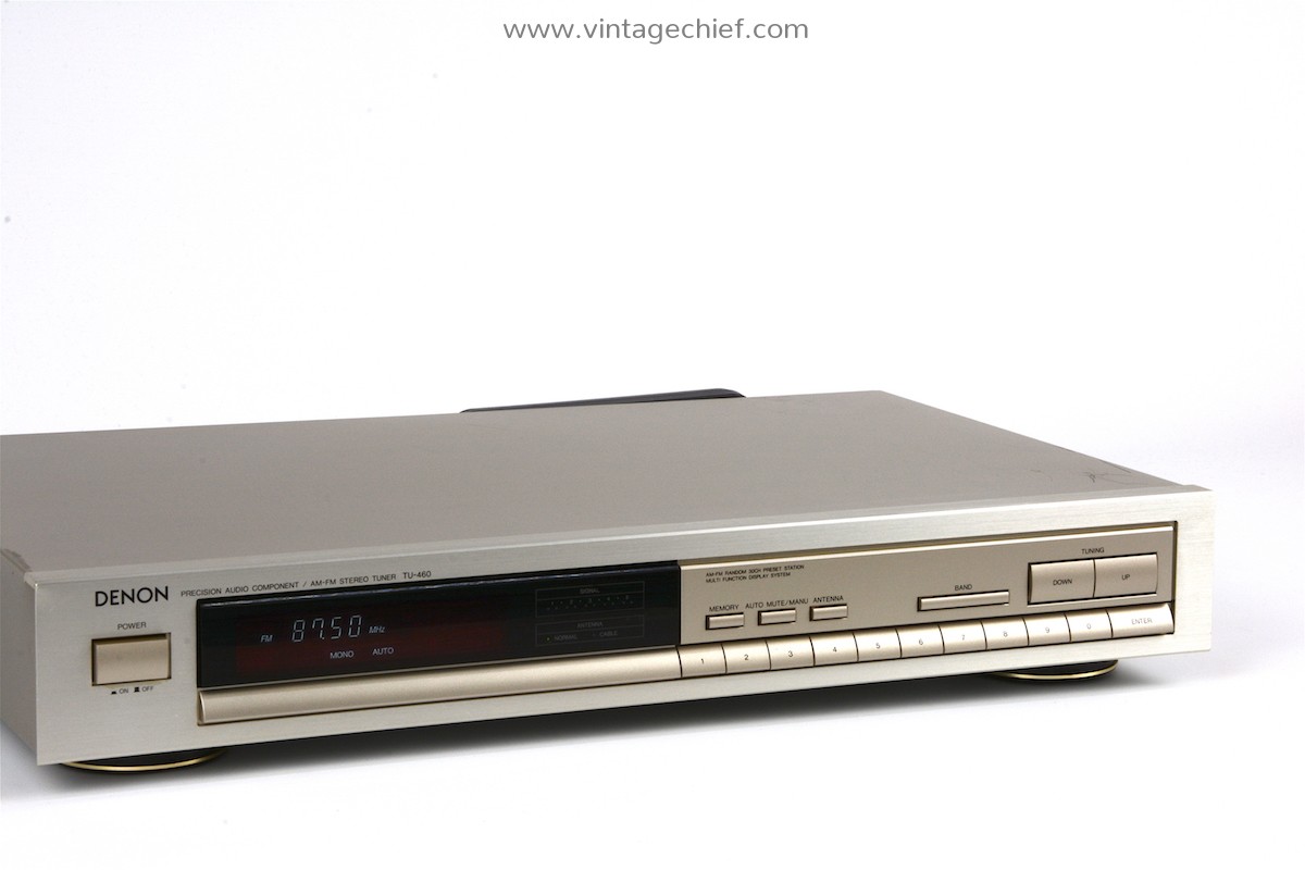 Denon TU-460 FM / AM Tuner | Champagne | Radio | Audio | HiFi