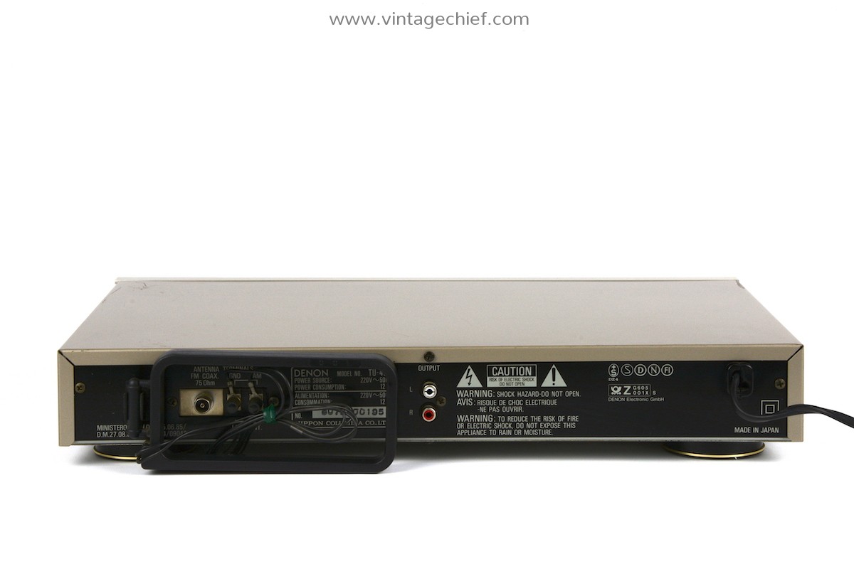 Denon TU-460 FM / AM Tuner | Champagne | Radio | Audio | HiFi