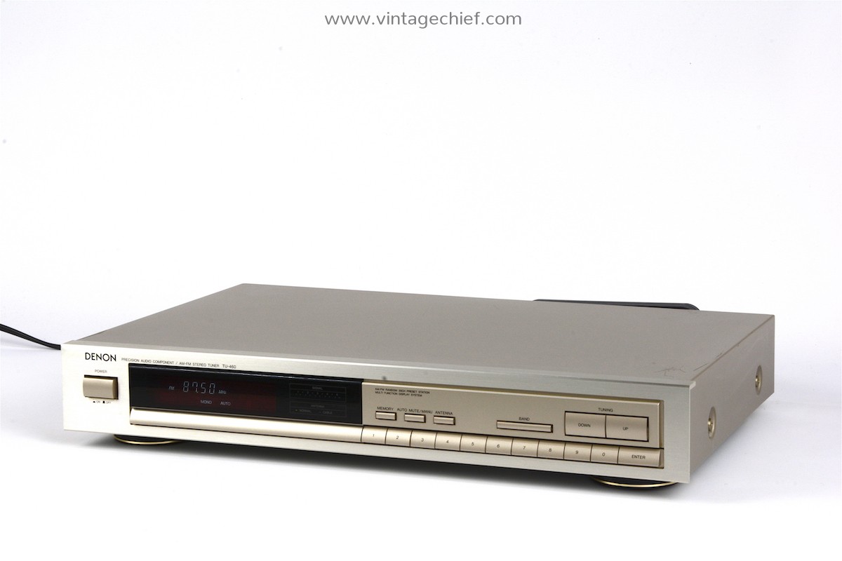 Denon TU-460 FM / AM Tuner | Champagne | Radio | Audio | HiFi