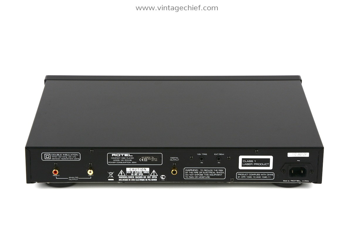 Rotel RCD-06 CD Player + Remote Control | Rotel RCD06 Cdplayer | Black