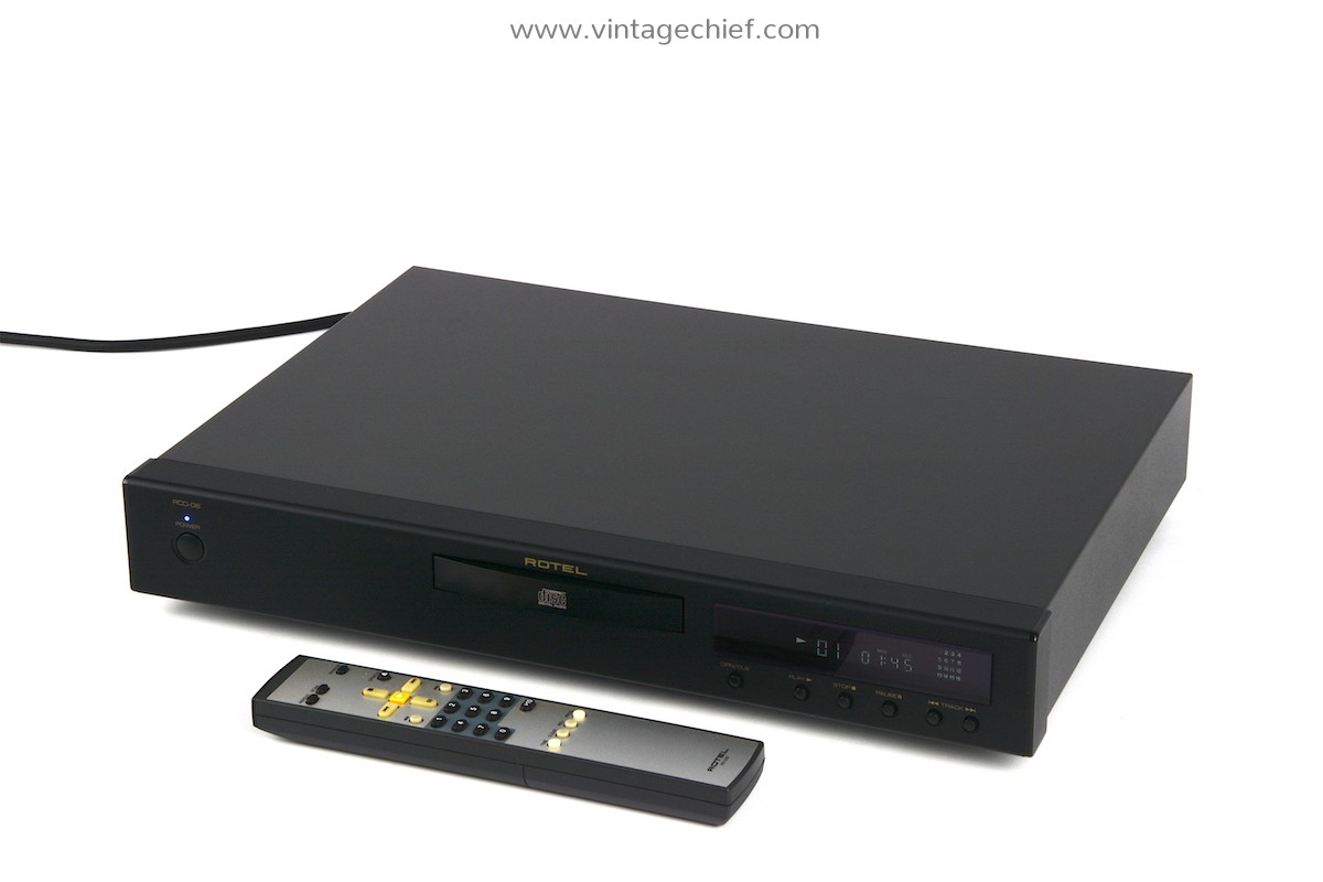 Rotel RCD-06 CD Player + Remote Control | Rotel RCD06 Cdplayer | Black