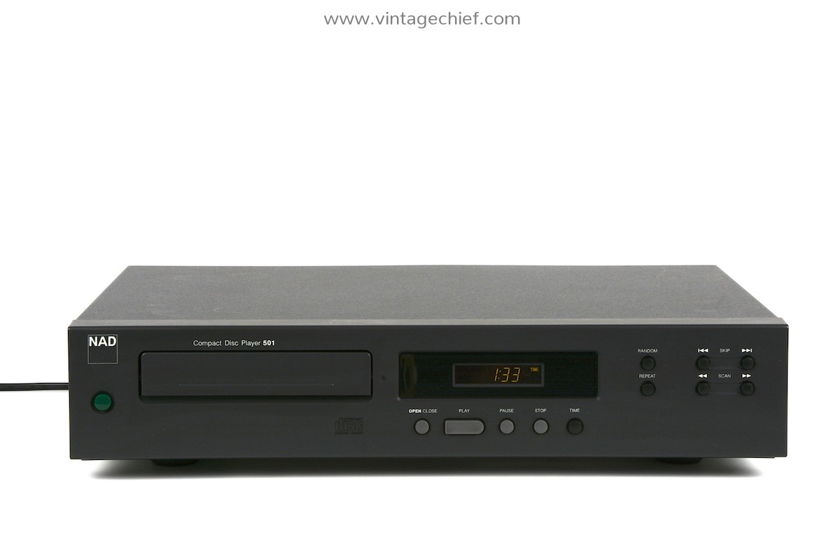 Audiophile Vintage NAD 501 CD Player | Philips CDM-4/19 CD Mechanism ...