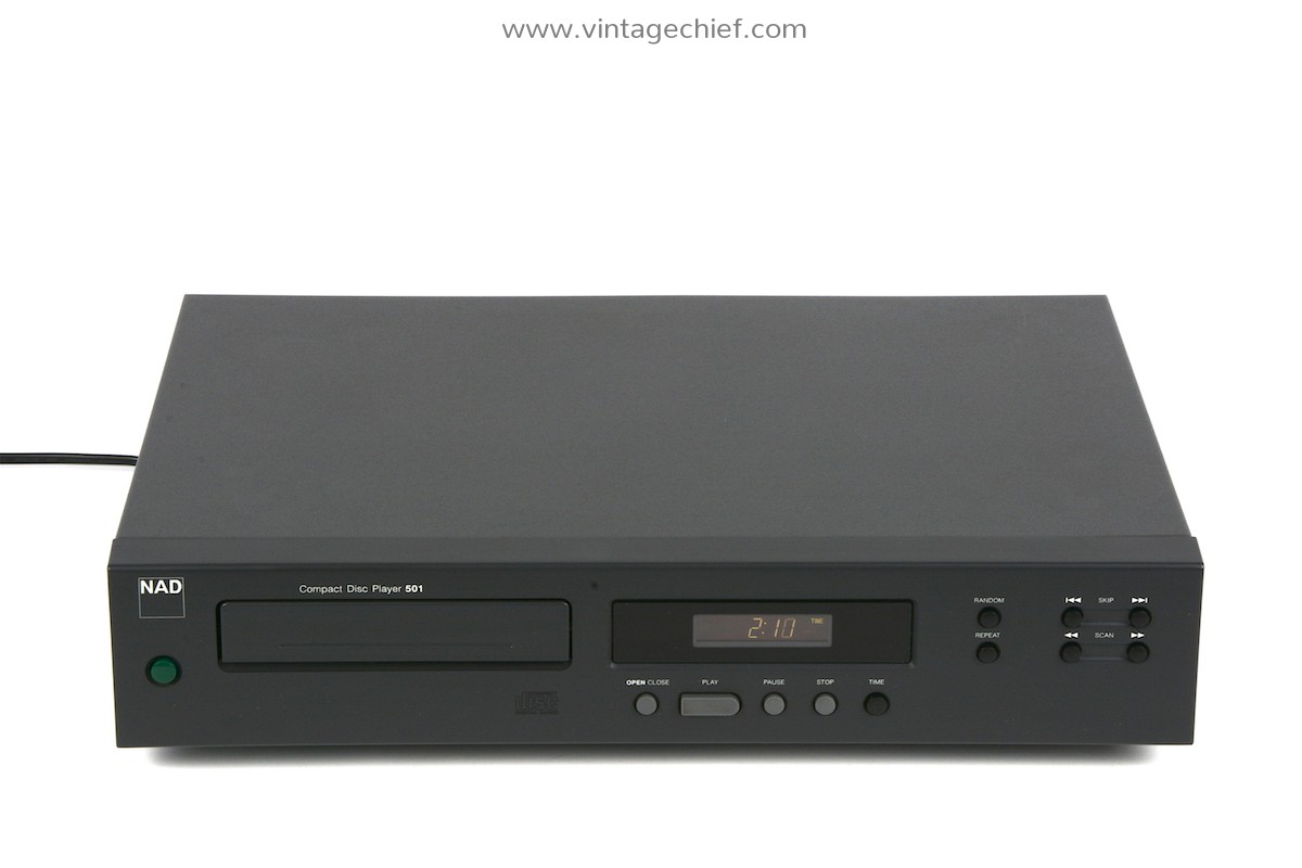 Audiophile Vintage NAD 501 CD Player | Philips CDM-4/19 CD Mechanism | Cdplayer