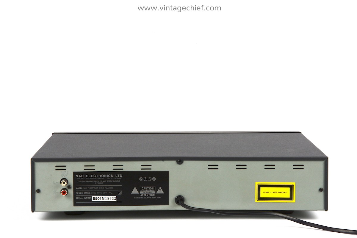 Audiophile Vintage NAD 501 CD Player | Philips CDM-4/19 CD Mechanism | Cdplayer