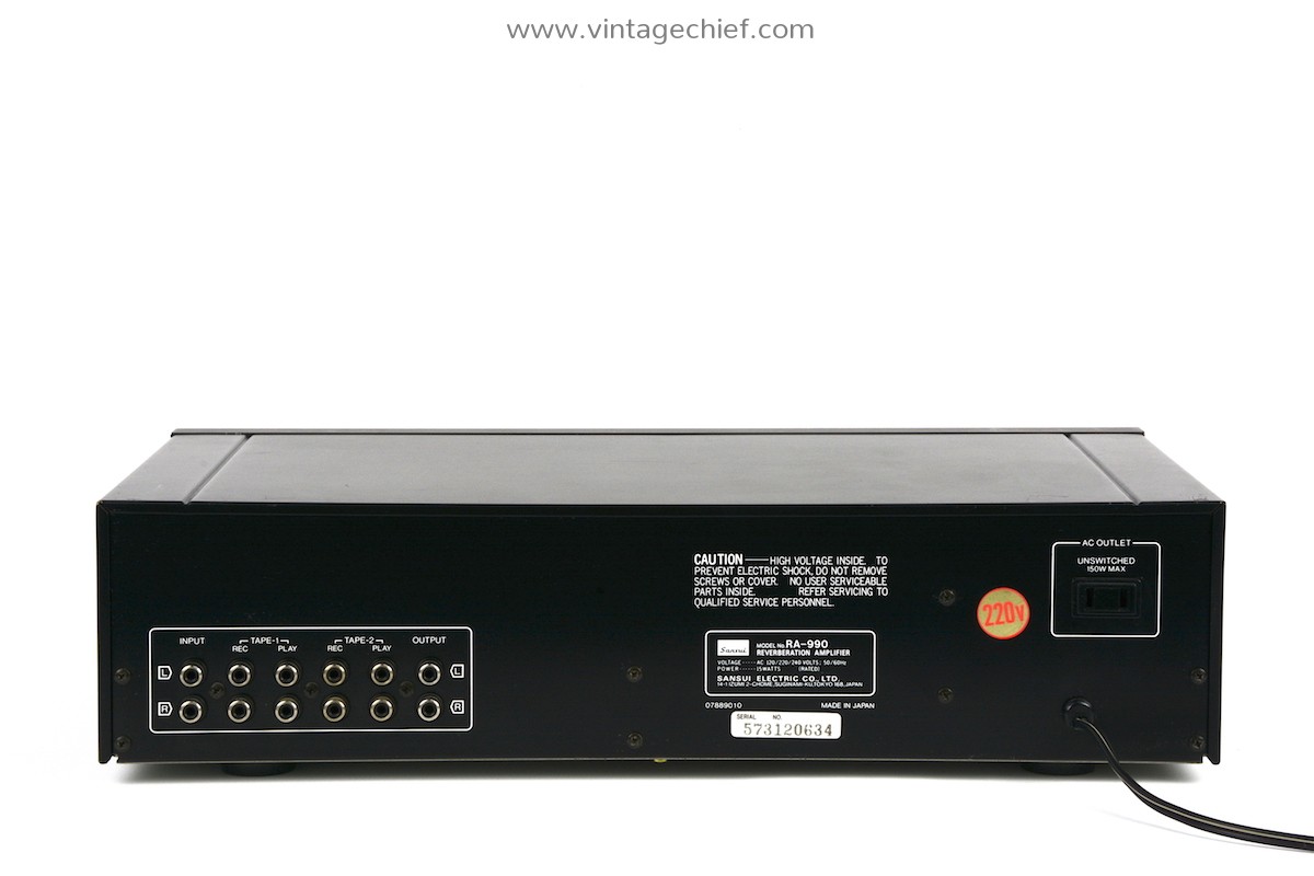 Sansui RA-990 Reverberation Amplifier | Vintage | Reverb