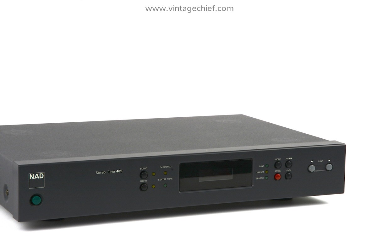 NAD 402 FM AM Tuner | Radio | Defective | For parts or repair
