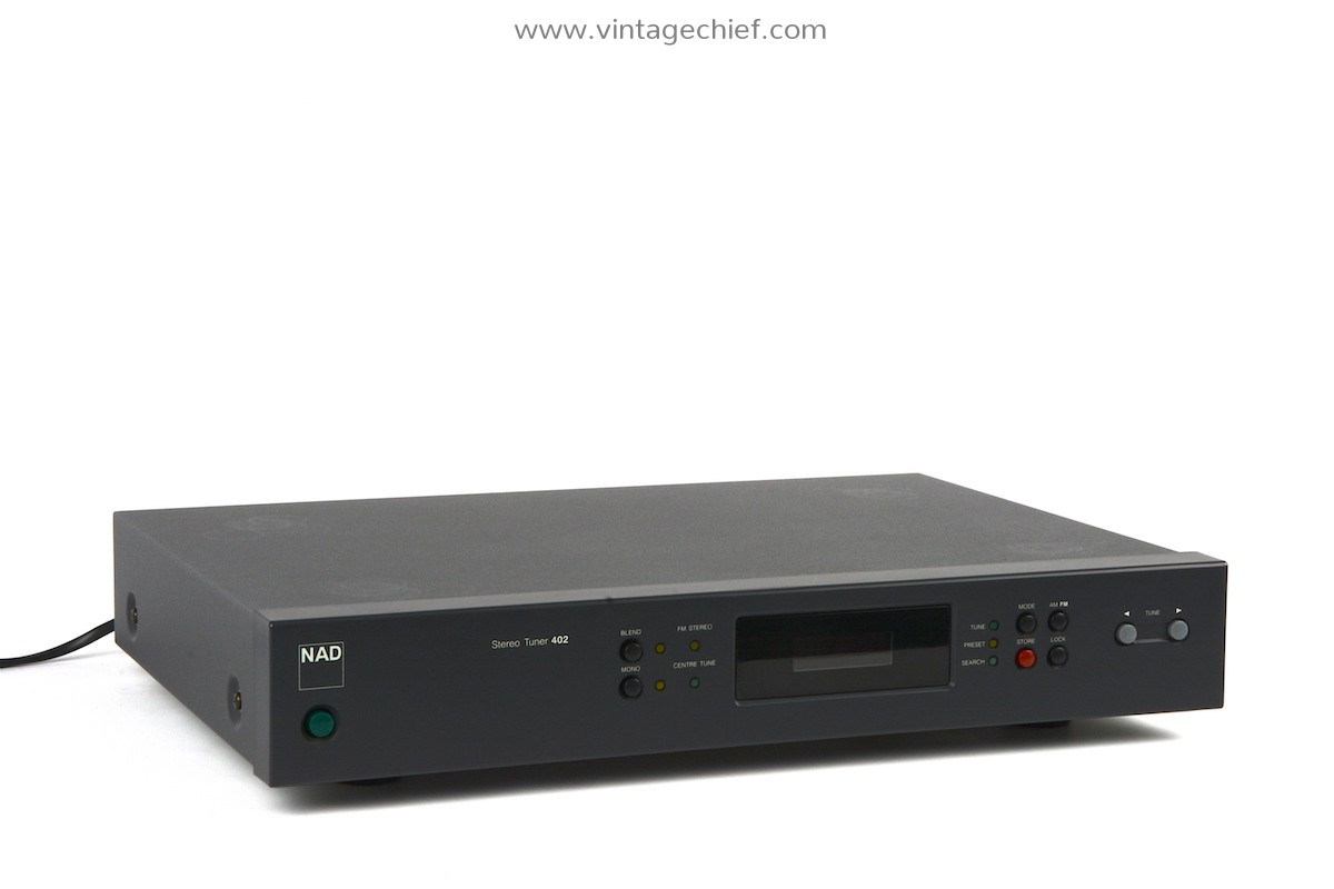 NAD 402 FM AM Tuner | Radio | Defective | For parts or repair