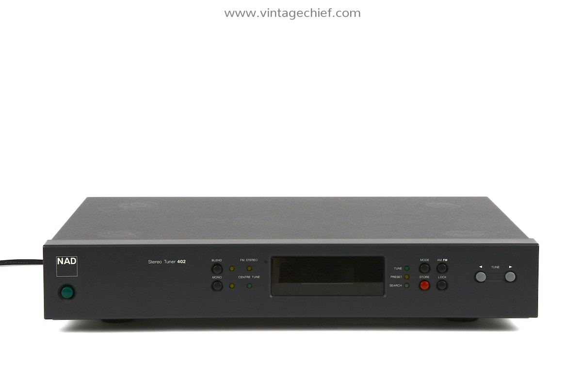 NAD 402 FM AM Tuner | Radio | Defective | For parts or repair