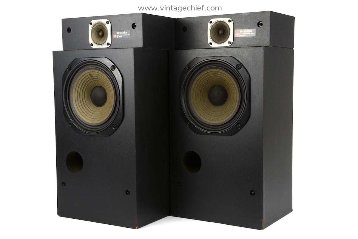 Technics SB-4000 Speakers | Matching Pair | Vintage | Technics Loudspeakers
