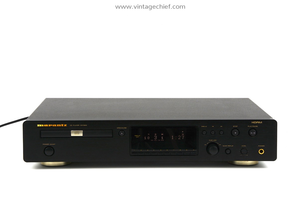 Marantz CD7300 CD Player | Black | Audiophile | Digital Optical + Coaxial Output