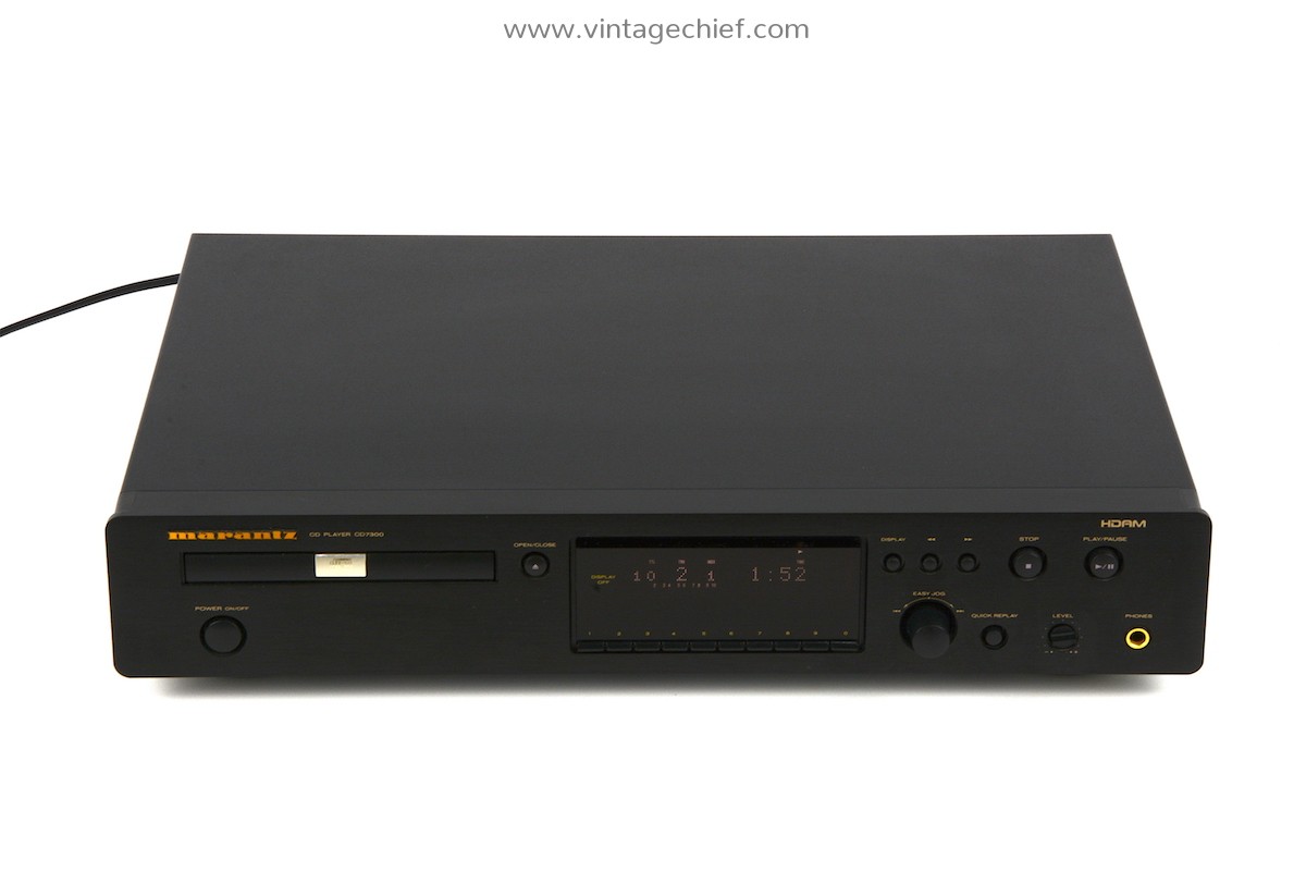 Marantz CD7300 CD Player | Black | Audiophile | Digital Optical + Coaxial Output