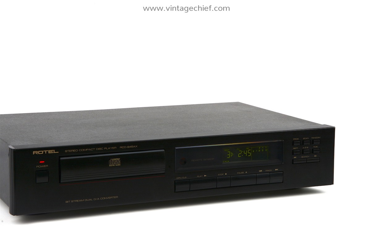 Audiophile Rotel RCD-945AX CD Player | CDM-4/19 CD Mechanism | Rotel ...