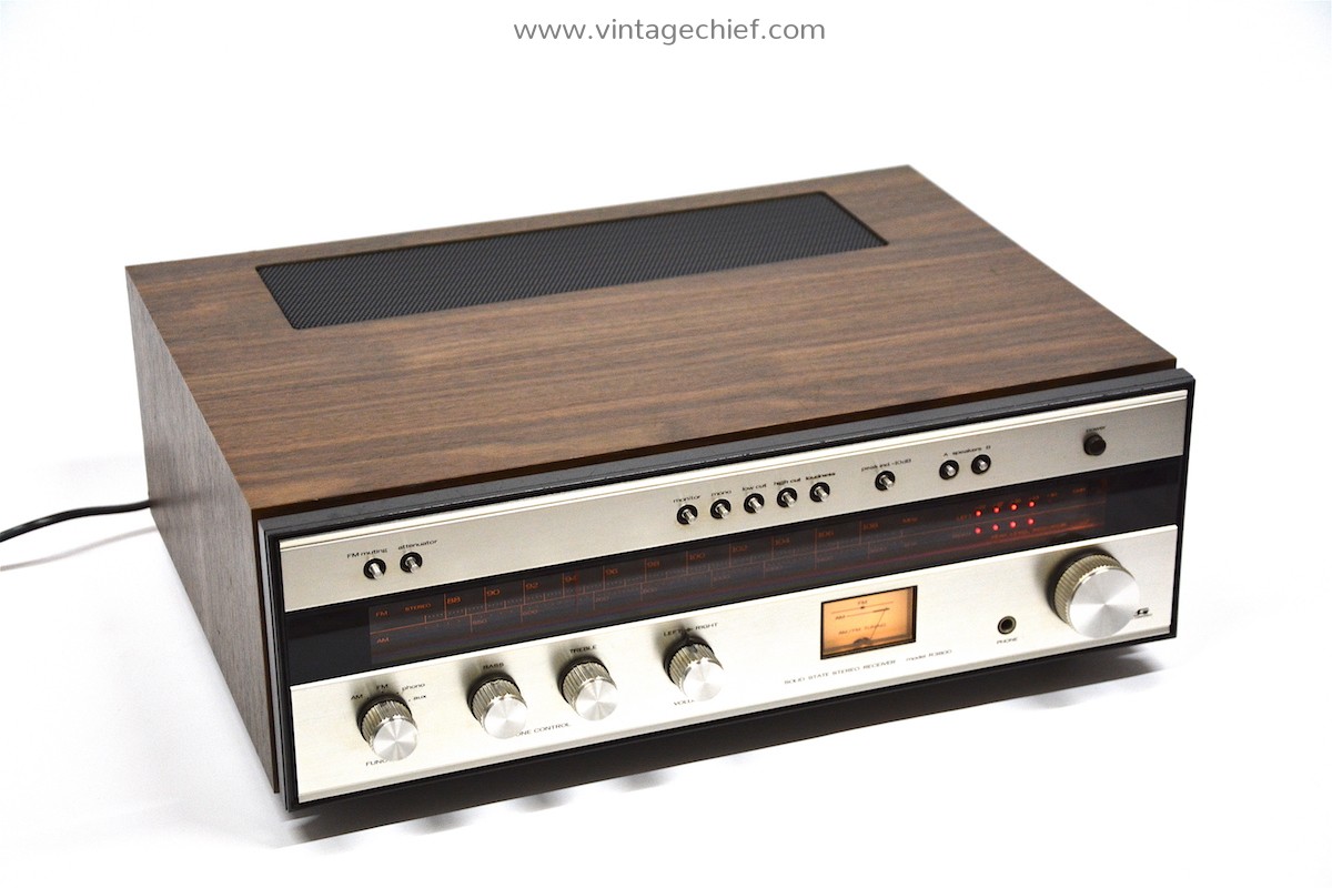 L&G R3800 Stereo Receiver (Luxman) | Serviced | Wooden Case | Peak ...