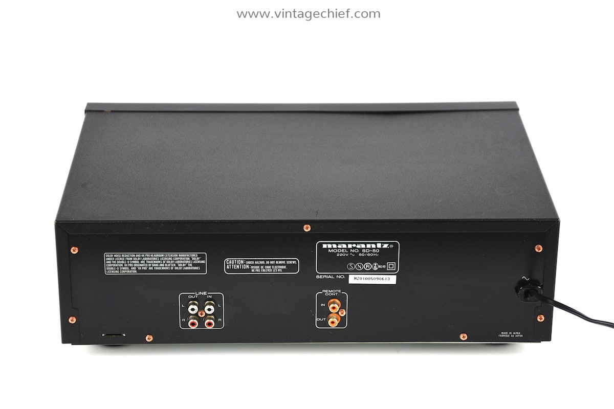 Marantz SD-50 Cassette Deck | Tape Deck | Dolby B, C and HX Pro Noise ...