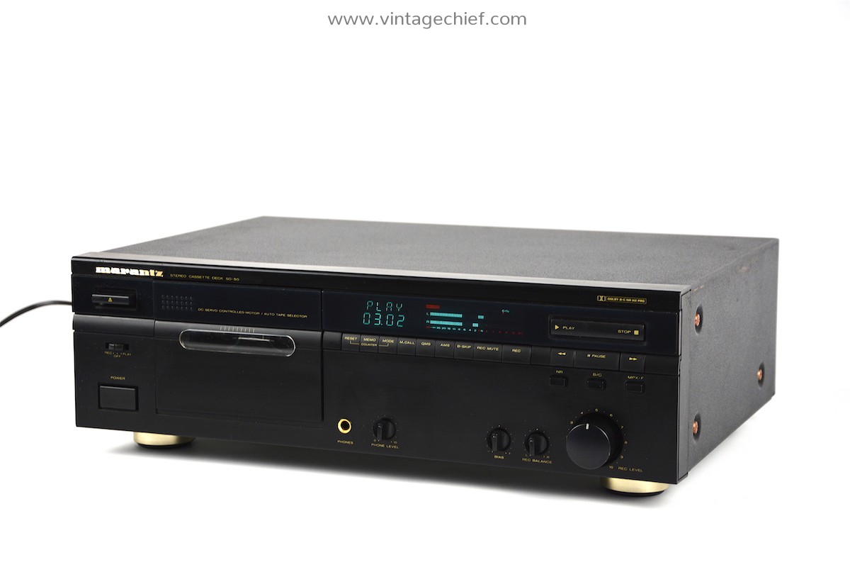 Marantz SD-50 Cassette Deck | Tape Deck | Dolby B, C and HX Pro Noise ...