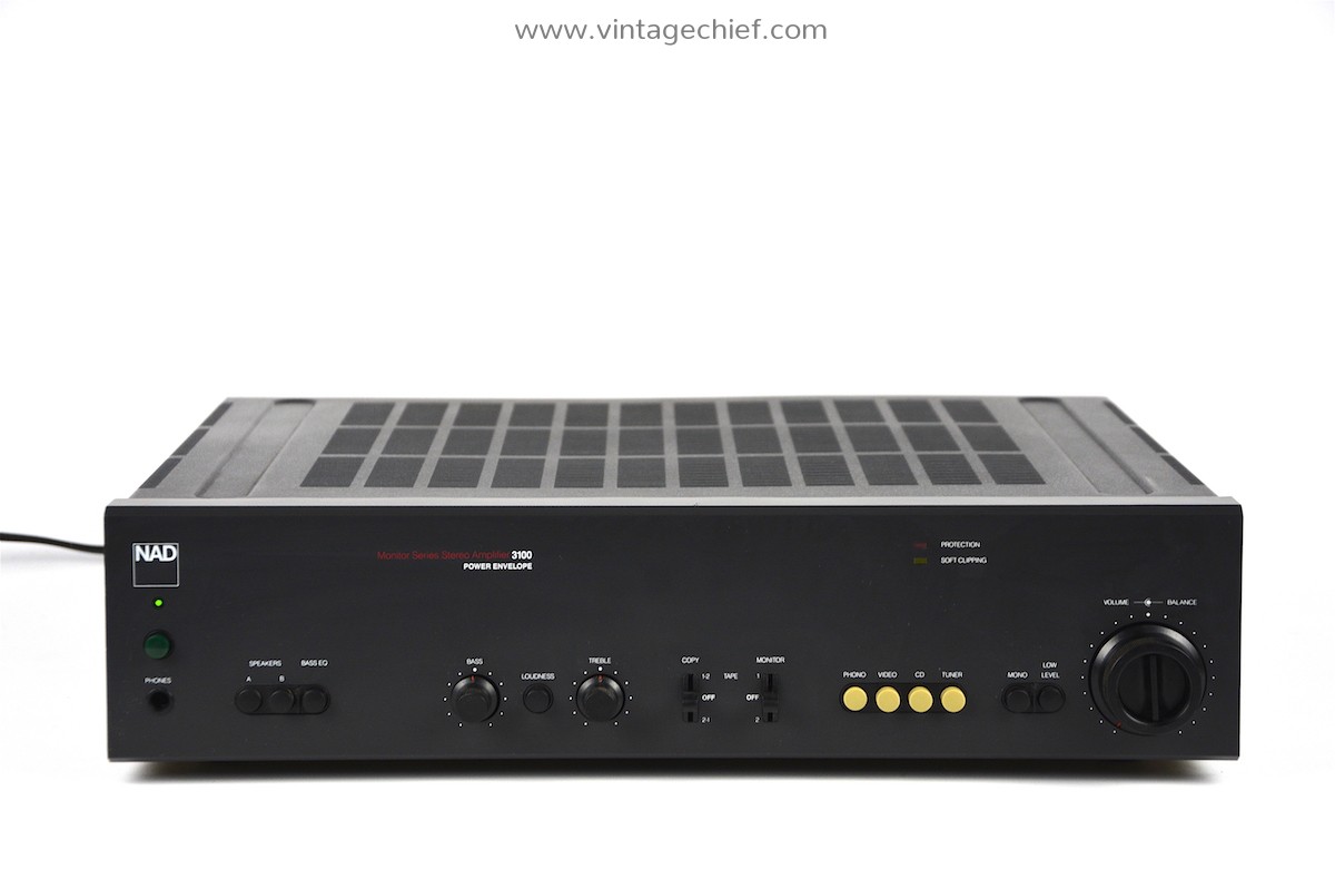 Serviced NAD 3100 Monitor Series Amplifier |Phono MM MC | NAD Monitor ...