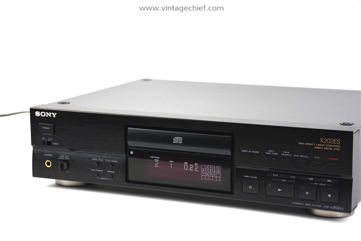 Sony CDP-X202ES CD Player | Sony ES | Cdplayer | HiFi | Audio