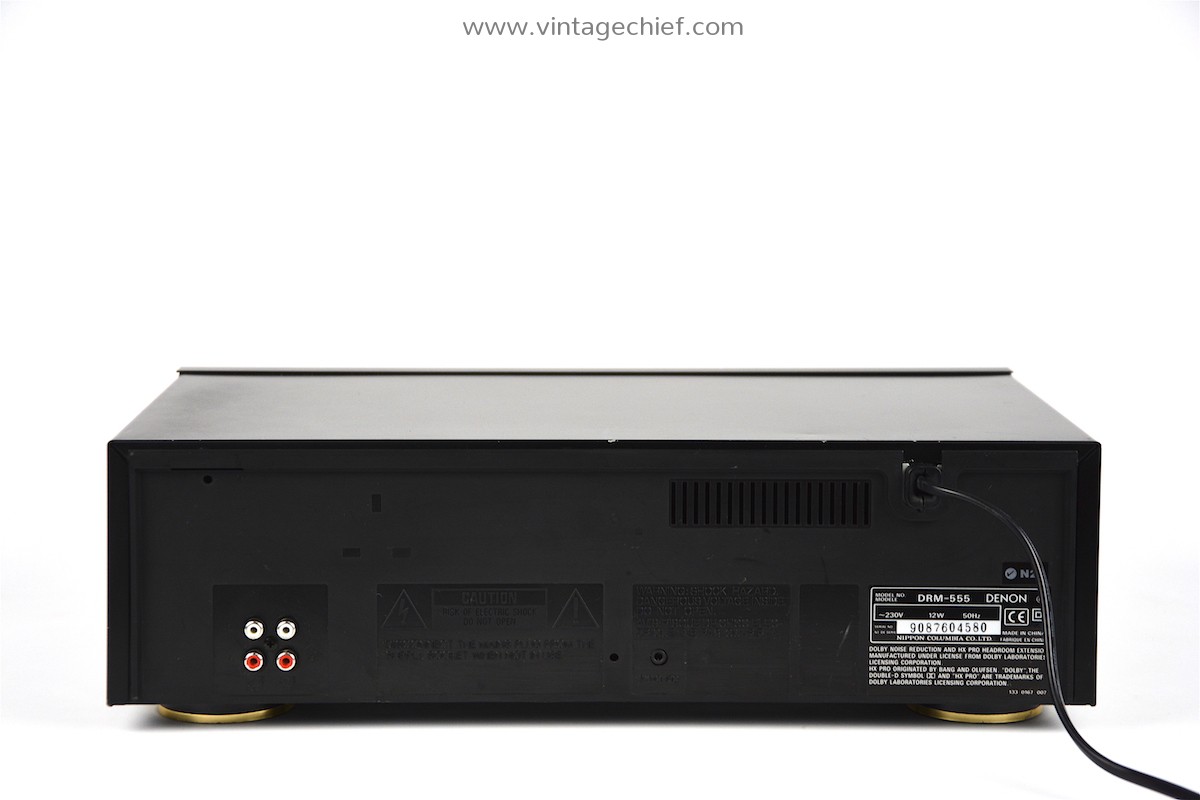Denon DRM-555 Cassette Deck | Dolby B + C Noise Reduction | Denon Tape Deck