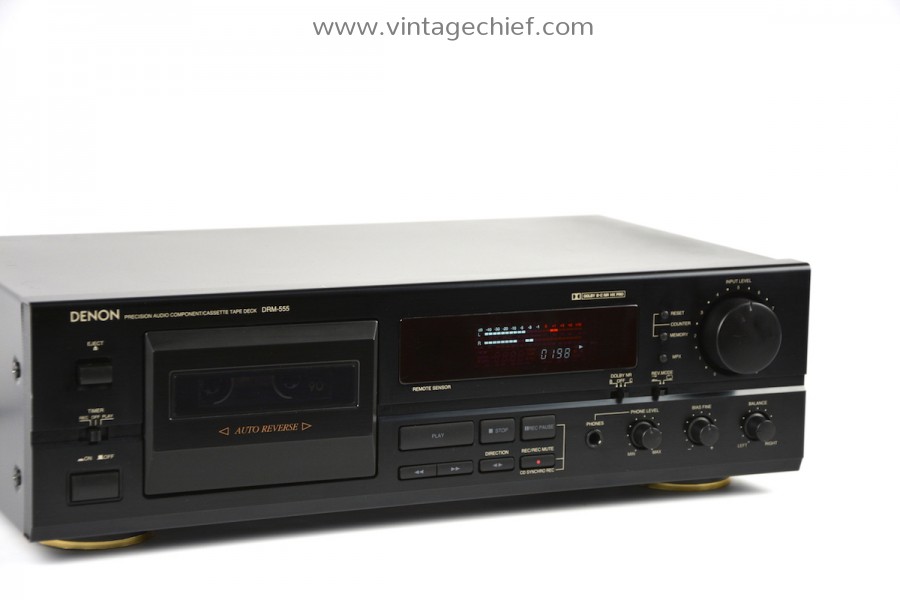 Denon DRM-700 Cassette Deck | 3 Head | Tape Deck