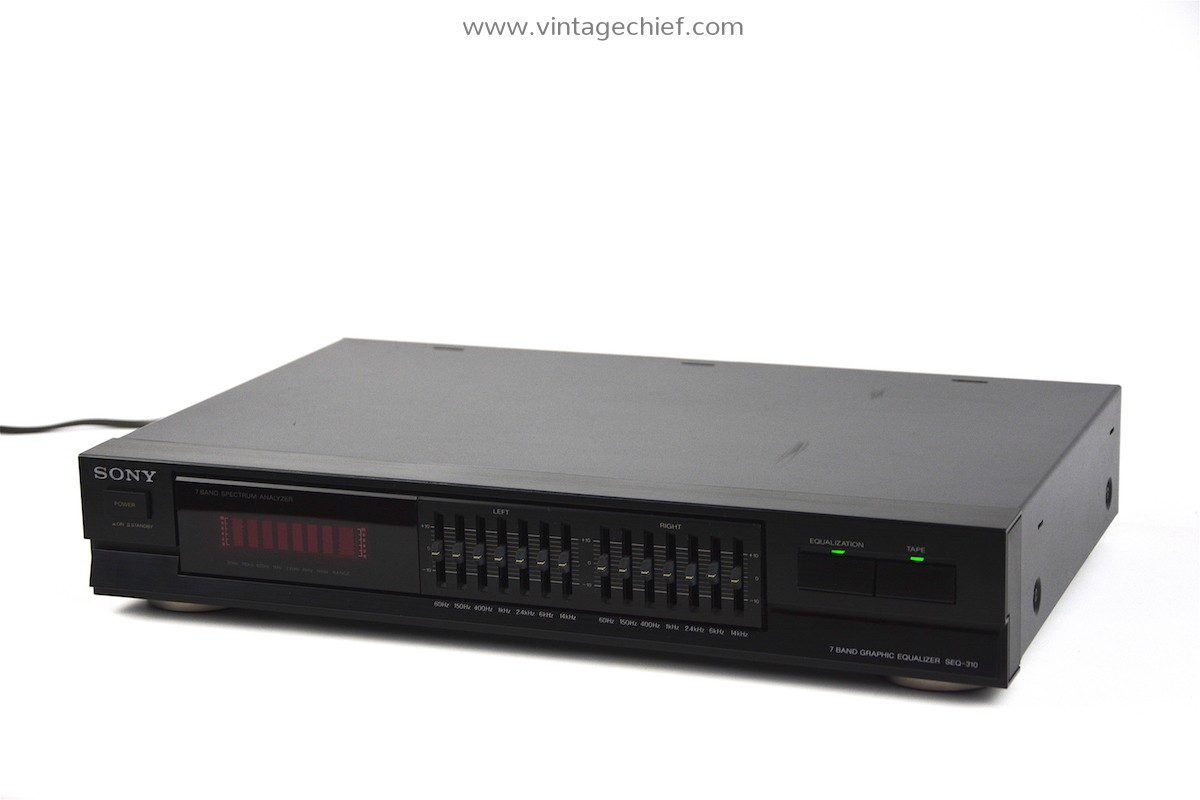 Sony SEQ-310 Stereo Graphic Equalizer | 7 Band | Spectrum Analyzer