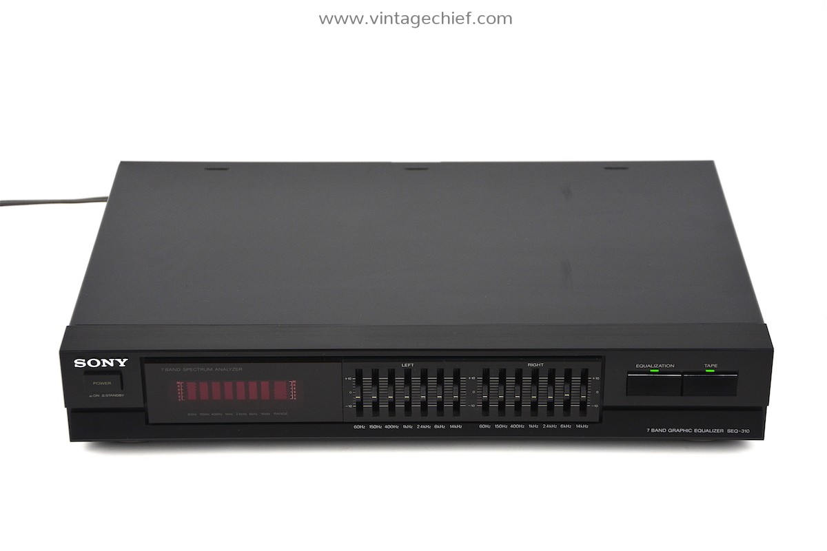 Sony SEQ-310 Stereo Graphic Equalizer | 7 Band | Spectrum Analyzer
