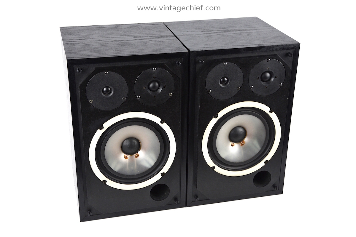 Matched Pair Marantz LD 60 DMS Speakers | 3-Way | Vintage | Stereo