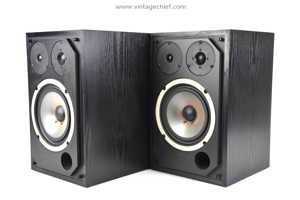 Matched Pair Marantz LD 60 DMS Speakers | 3-Way | Vintage | Stereo