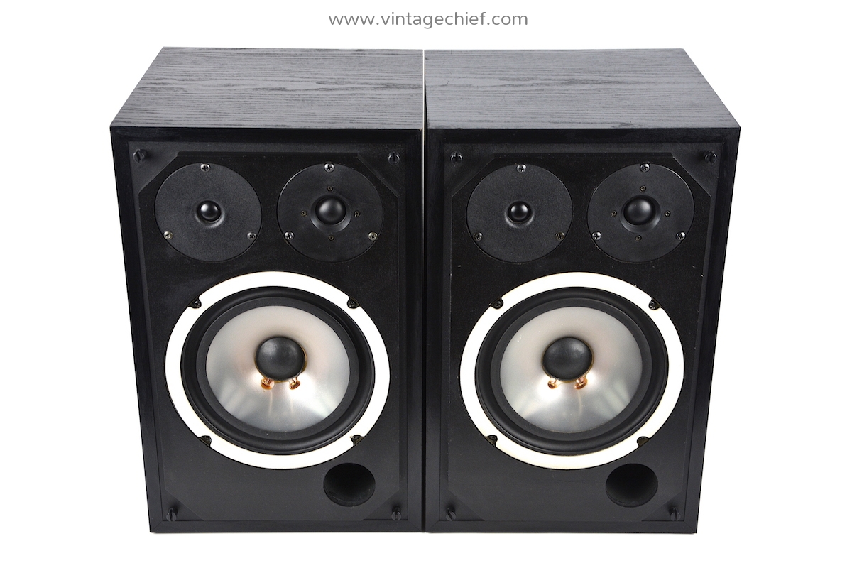 Matched Pair Marantz LD 60 DMS Speakers | 3-Way | Vintage | Stereo