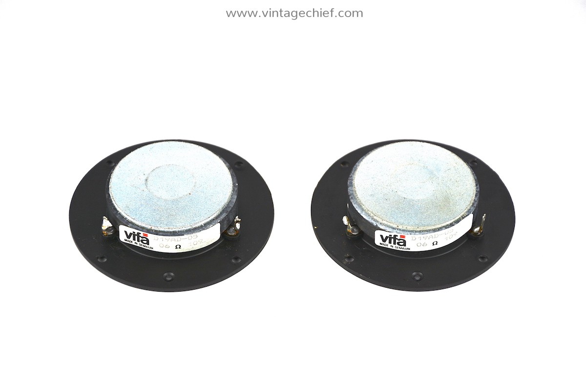 Vifa D19AD-05 Tweeters (2x) | 100 % Working And Tested | Metal Dome ...