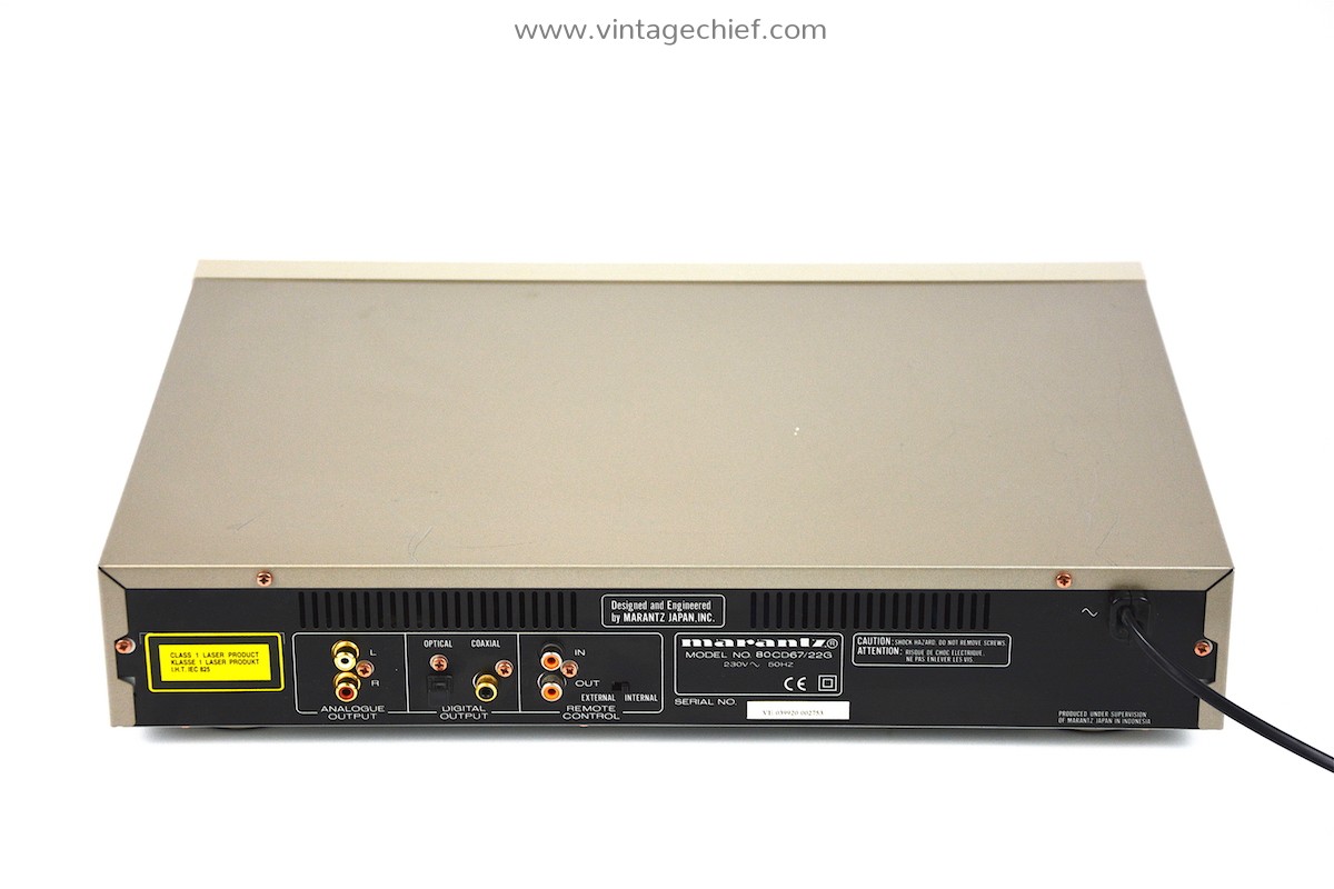 Marantz CD-67 MKII CD Player + Marantz RC-63CD Remote Control ...