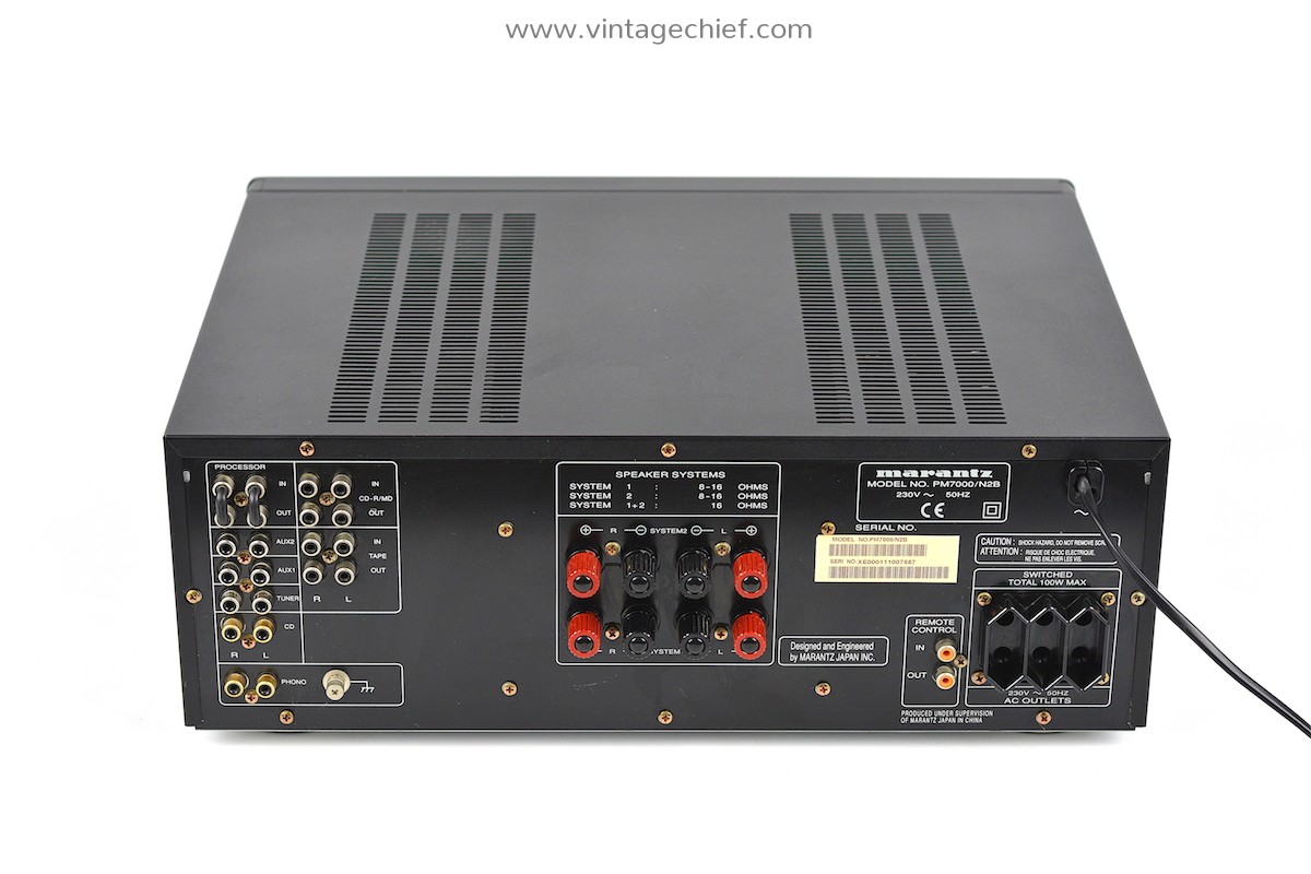 Marantz PM7000 Stereo Amplifier + Marantz RC8000PM Remote Control ...