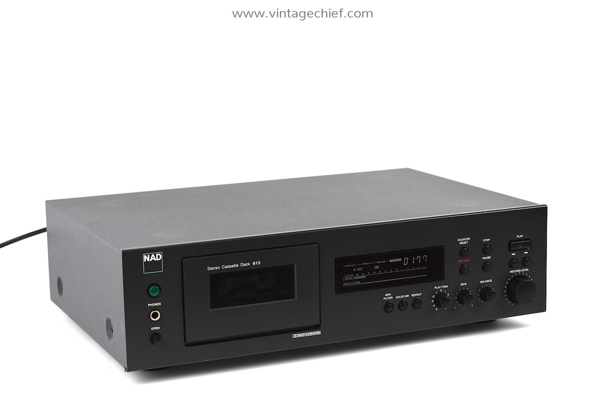 Audiophile NAD 613 Cassette Deck | NAD 613 Tape Deck | Audio | HiFi