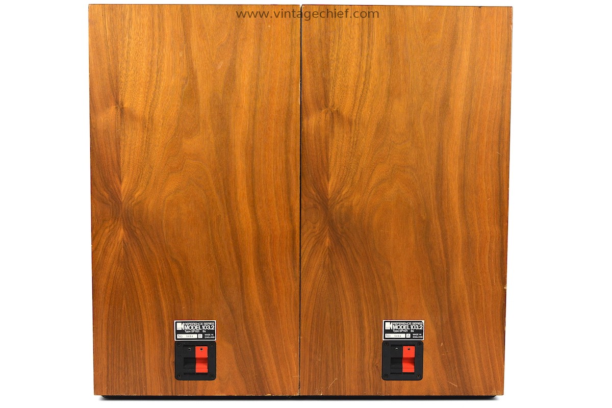 High End KEF Reference 103.2 Speakers | Matched Pair | Teak Finish ...