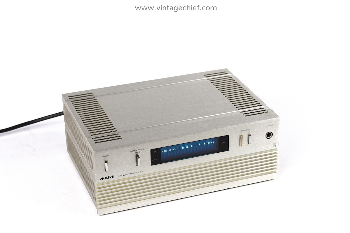 Philips 22AH309 Power Amplifier | 2 x 55 Watt | Vintage | Stereo