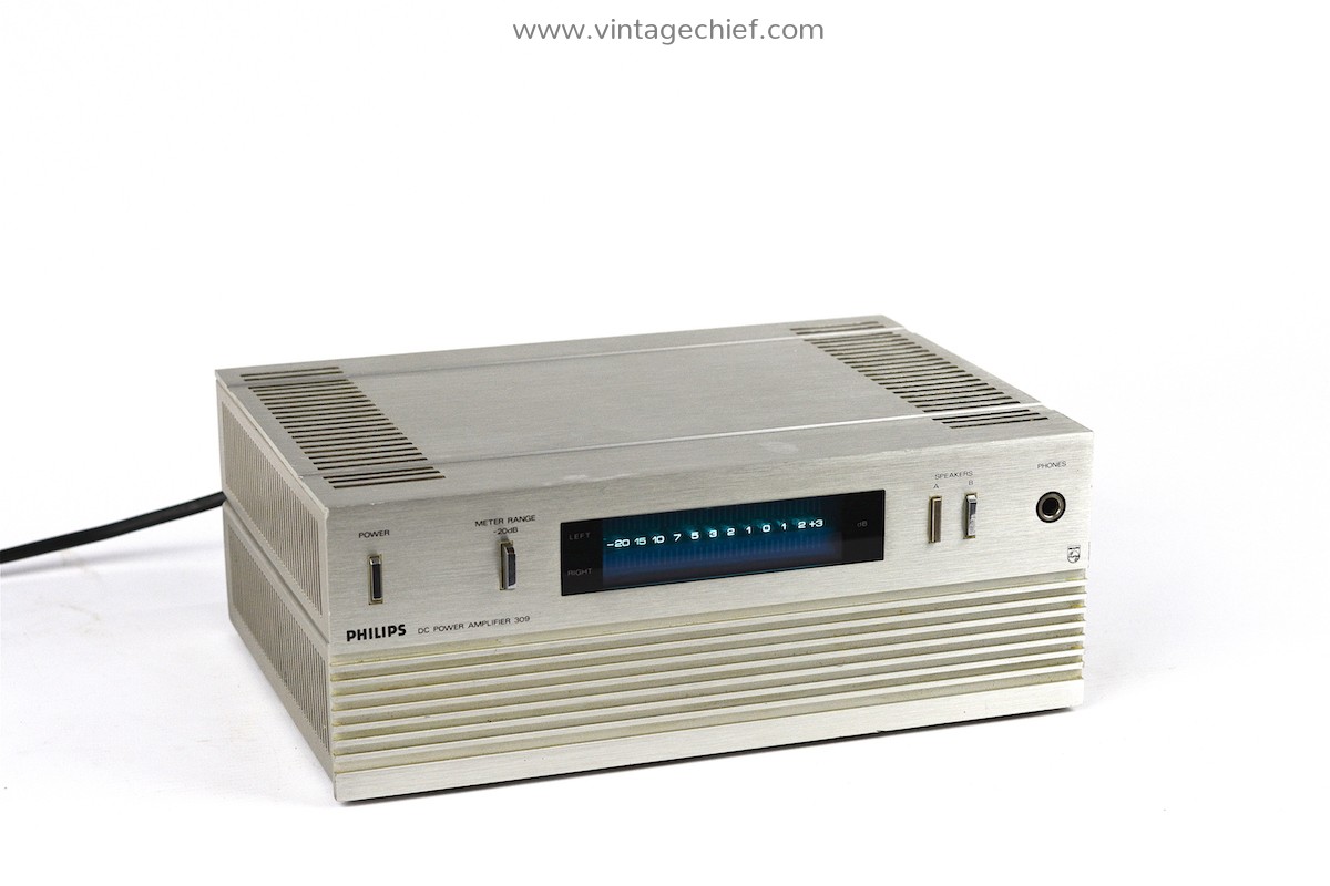 Philips 22AH309 Power Amplifier | 2 x 55 Watt | Vintage | Stereo