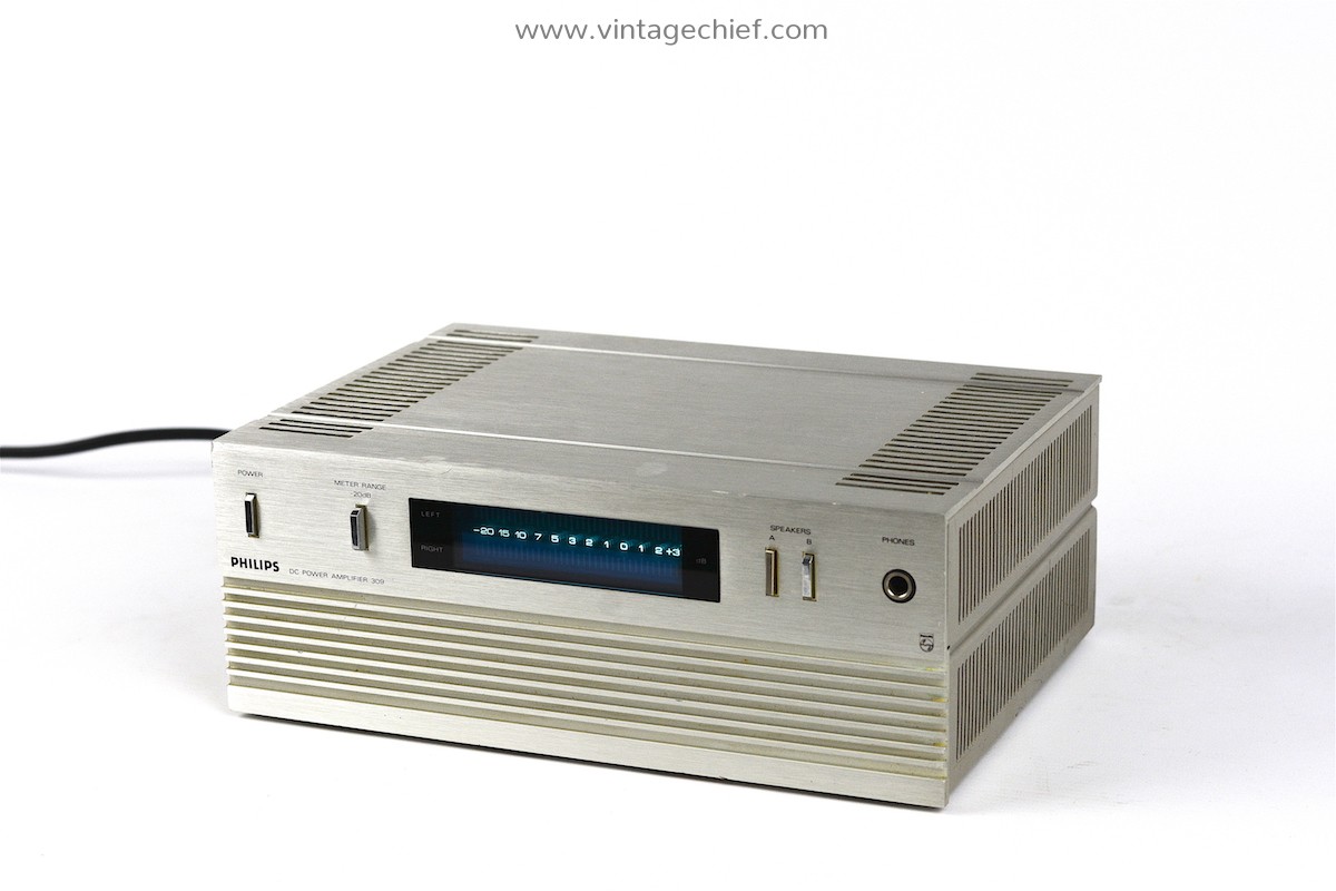 Philips 22AH309 Power Amplifier | 2 x 55 Watt | Vintage | Stereo