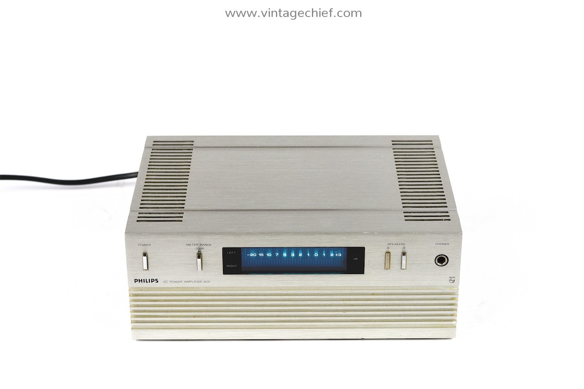 Philips 22AH309 Power Amplifier | 2 x 55 Watt | Vintage | Stereo
