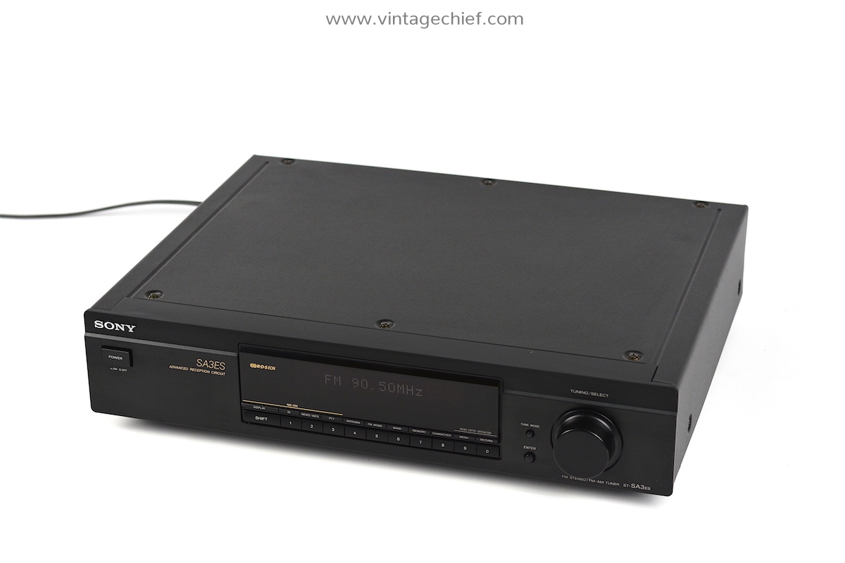 High End Sony ST-SA3ES FM AM Tuner | RDS | DB Meter | 30 Presets ...