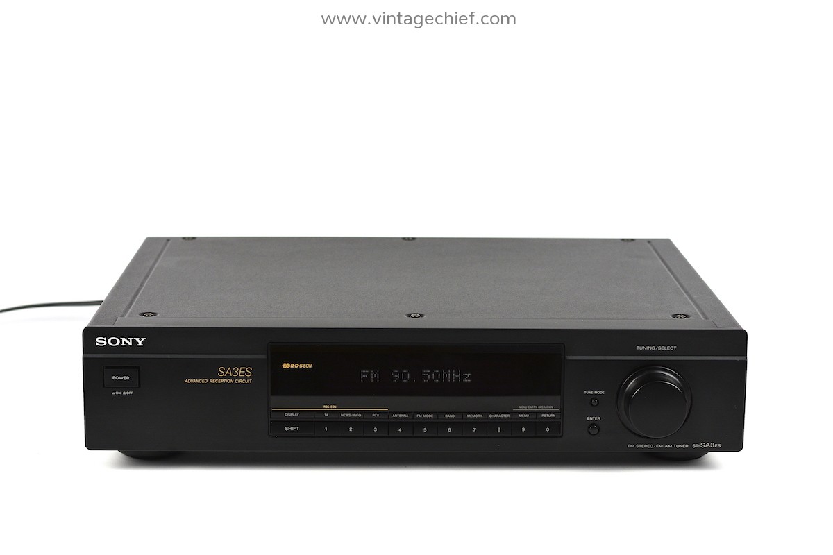High End Sony ST-SA3ES FM AM Tuner | RDS | DB Meter | 30 Presets ...