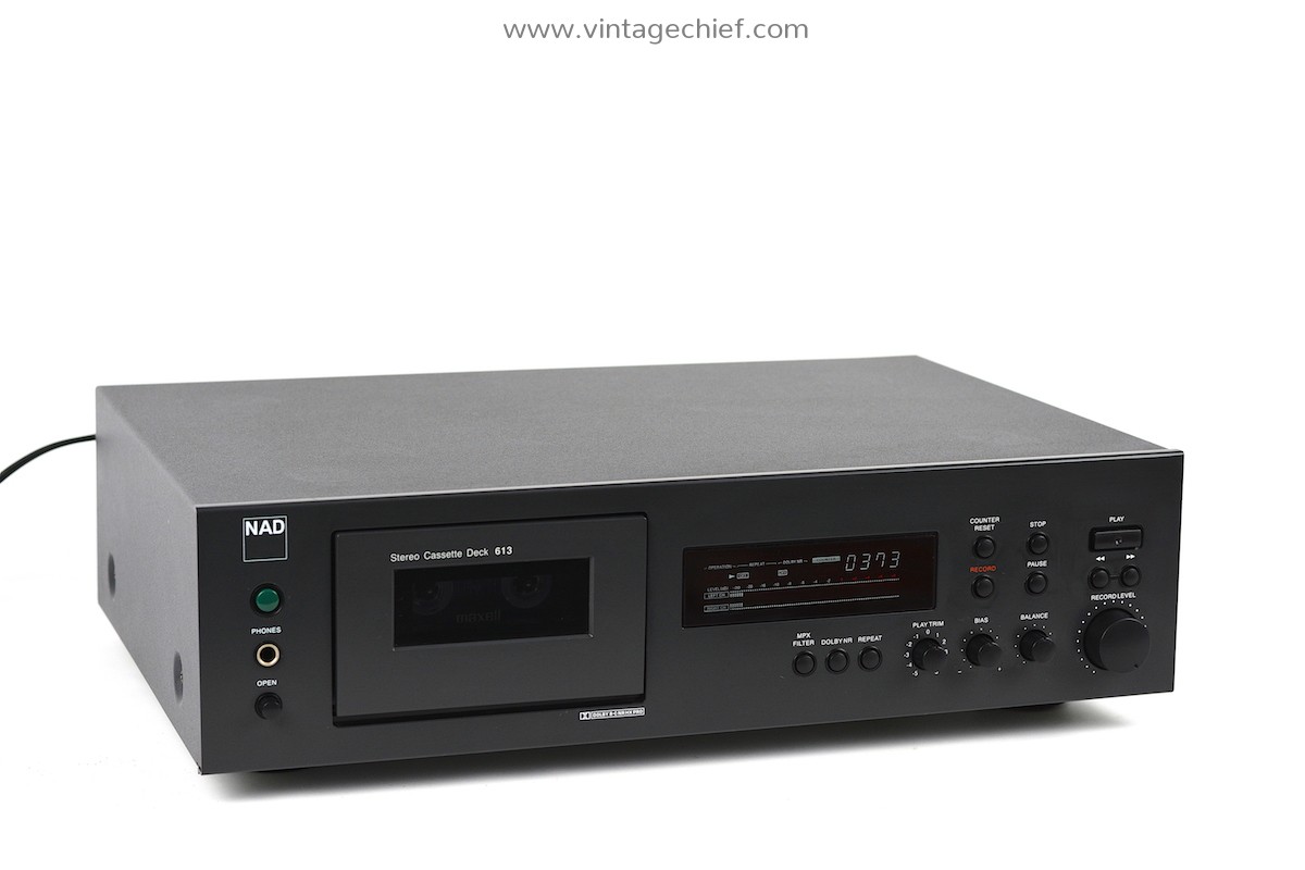 Audiophile NAD 613 Cassette Deck | NAD 613 Tape Deck | Audio | HiFi