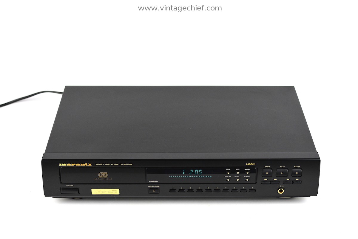 Marantz CD-67 MKII OSE CD Player | Original Special Edition | Marantz ...