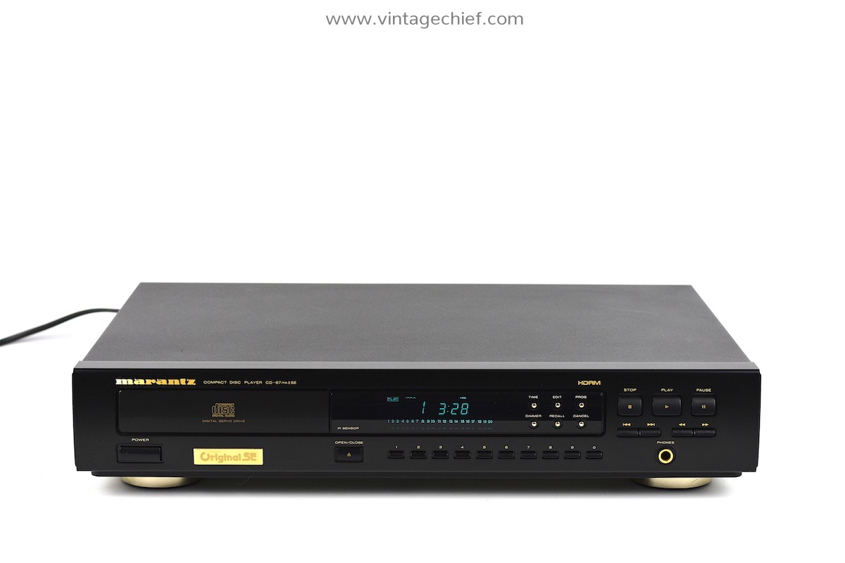Marantz CD-67 MKII OSE CD Player | Original Special Edition | Marantz ...