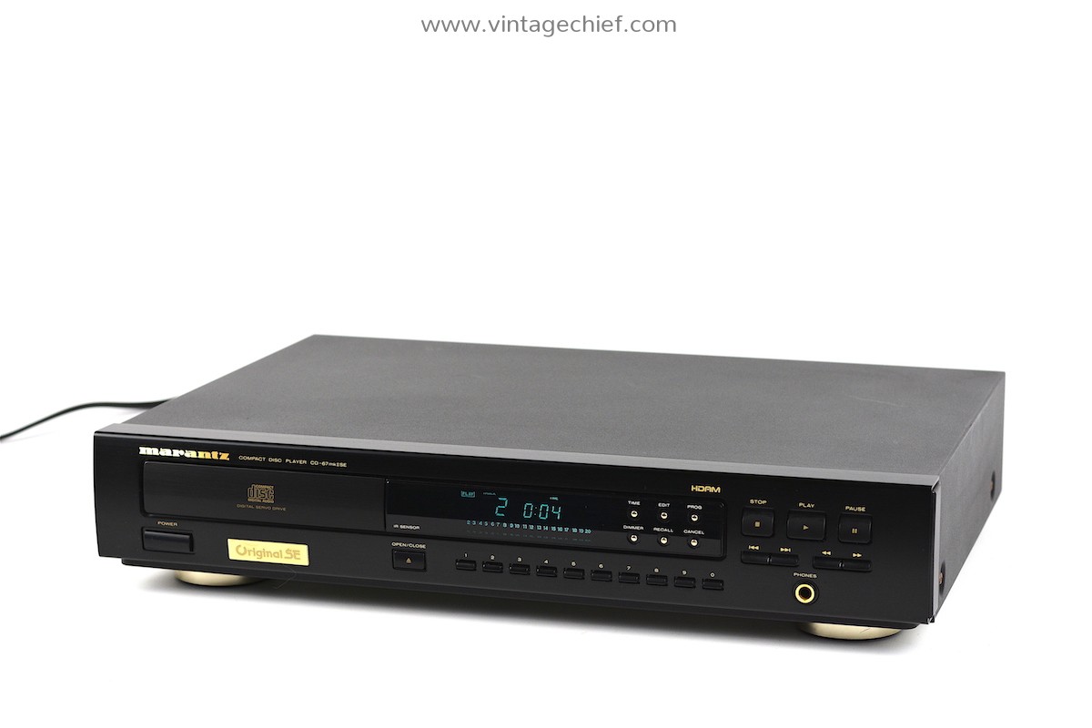 Marantz CD-67 MKII OSE CD Player | Original Special Edition | Marantz ...