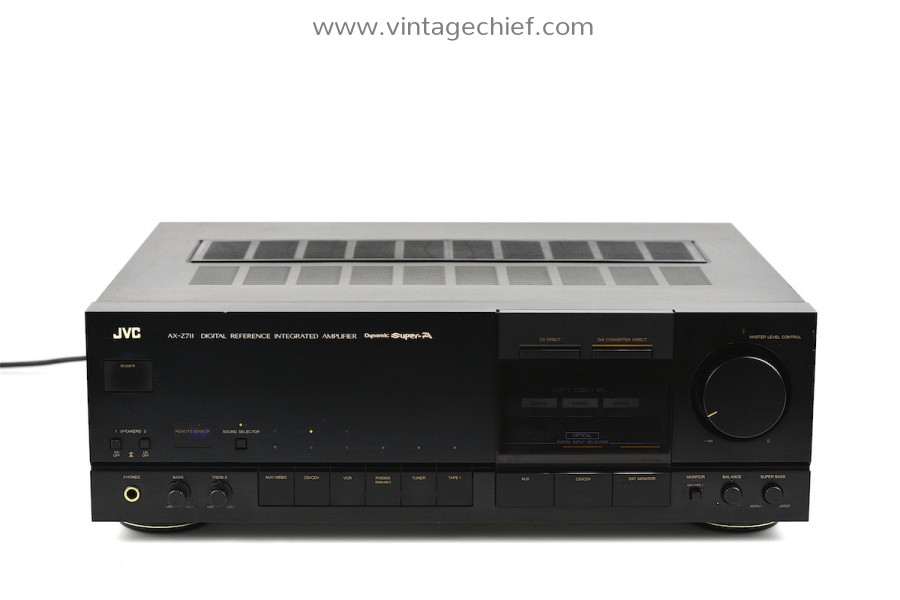JVC A-S7 Amplifier | 2 x 50 Watt | Vintage | Phono | Stereo