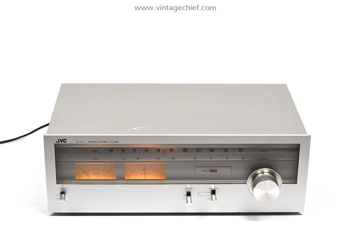 Serviced JVC JT-V22 FM AM Tuner | Matches The JVC JA-S22, JA-S44, And ...