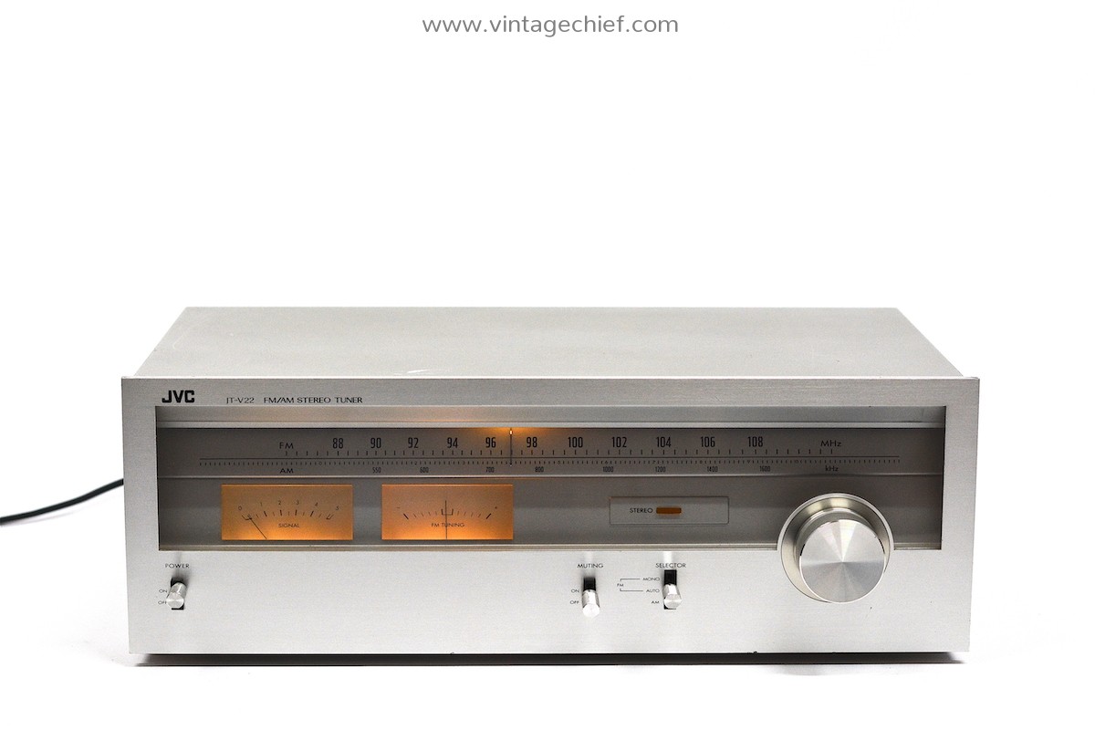 Serviced JVC JT-V22 FM AM Tuner | Matches The JVC JA-S22, JA-S44, And ...