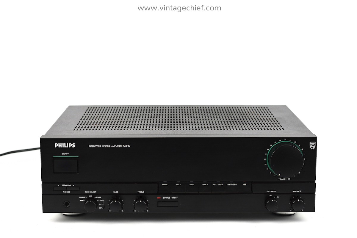 Serviced Philips FA-880 Amplifier | 2 x 80 Watt | Phono MM MC | Stereo ...